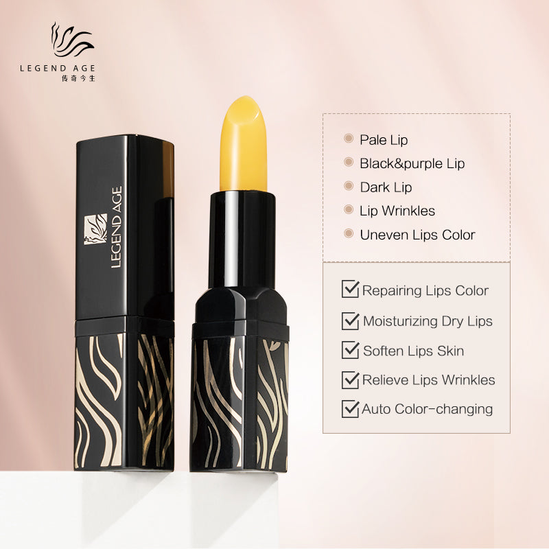 Legend Age Lipstick — 3-in-1 Color-Changing pH Lip Balm with Plant ...